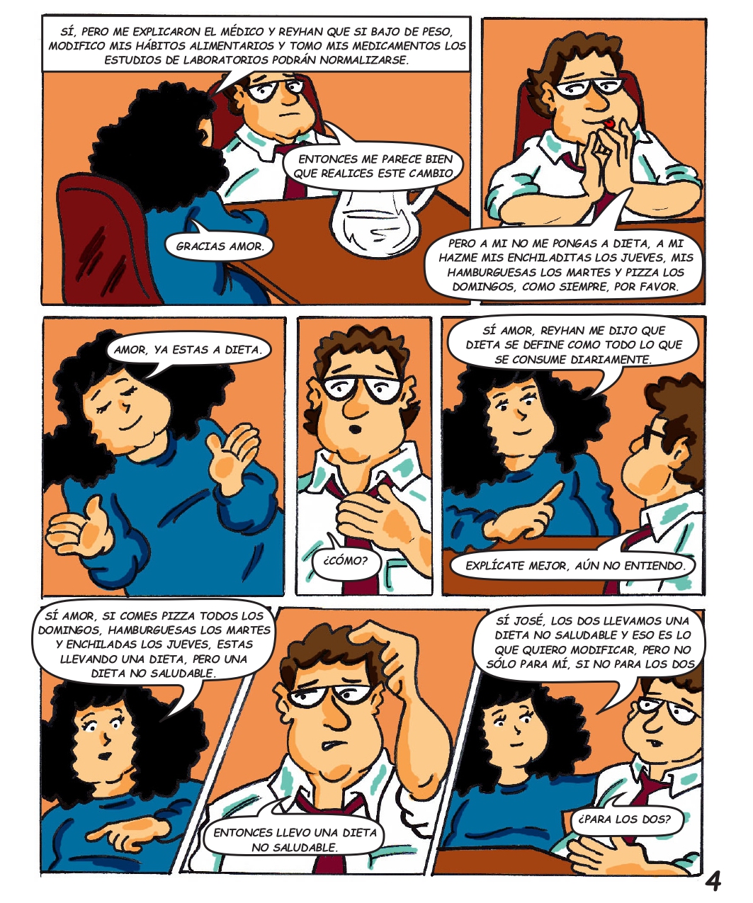 Dialogo de Alimentación Saludable Slider - Fundación Aprende con REYHAN