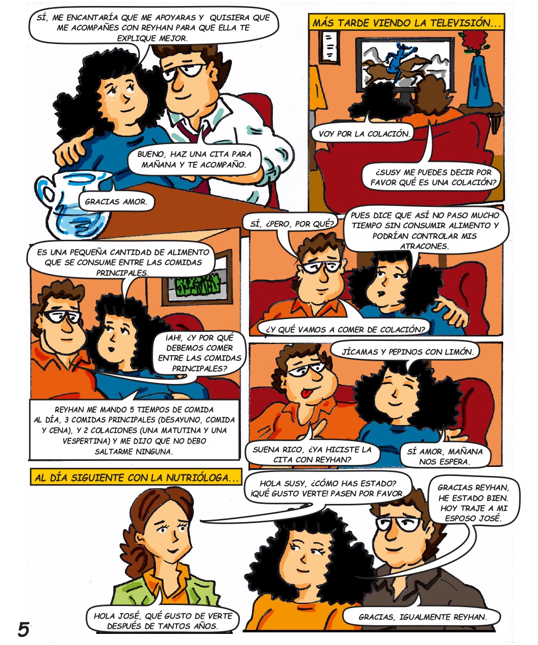 Dialogo de Alimentación Saludable Slider - Fundación Aprende con REYHAN