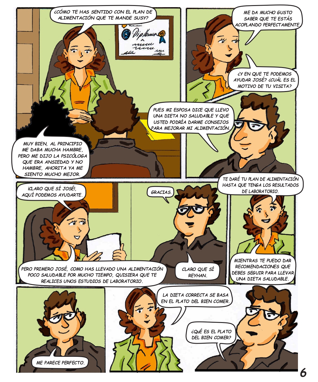 Dialogo de Alimentación Saludable Slider - Fundación Aprende con REYHAN